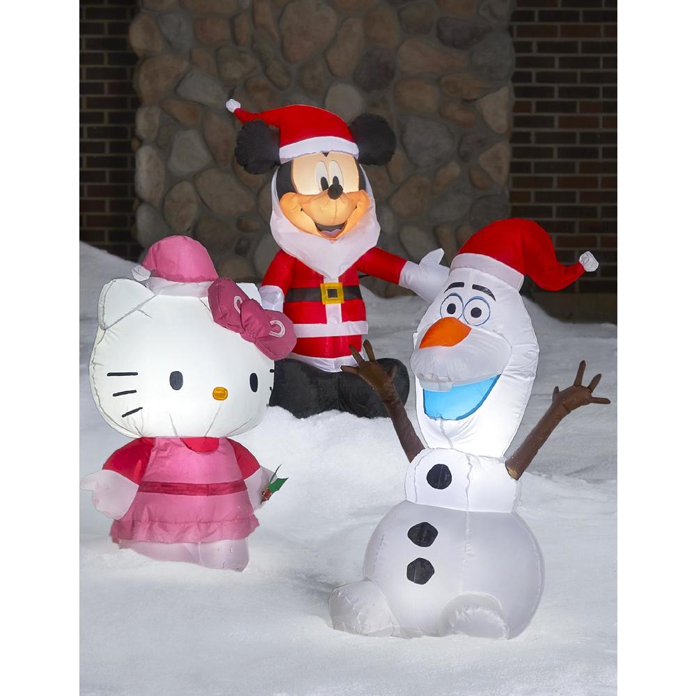 3.5' Inflatable Olaf Christmas Decoration