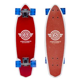 Kryptonics 26" Mini Fat Cruiser Skateboard - Wings-Red Graphic ...