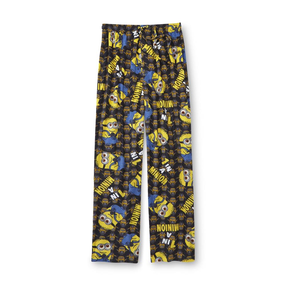 Illumination Entertainment Men's Fleece Pajama Pants - 1 In A Minion