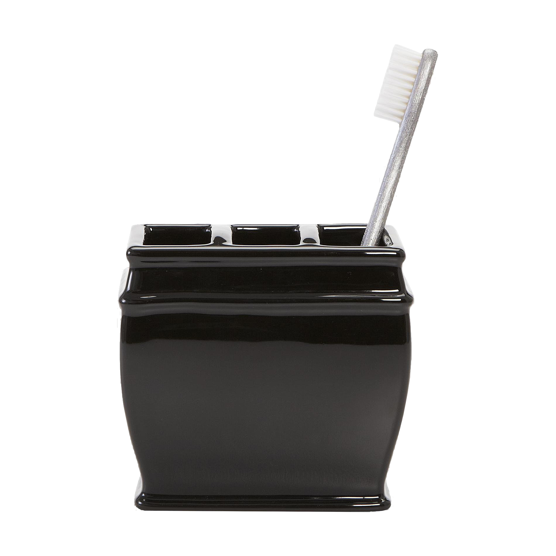 Cannon Toothbrush Holder Black