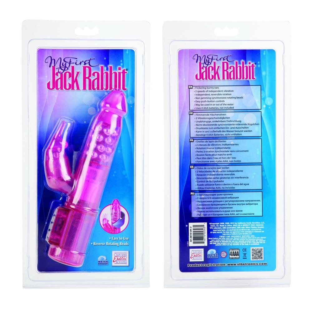 California Exotic Novelties My First Jack Rabbit® - Pink