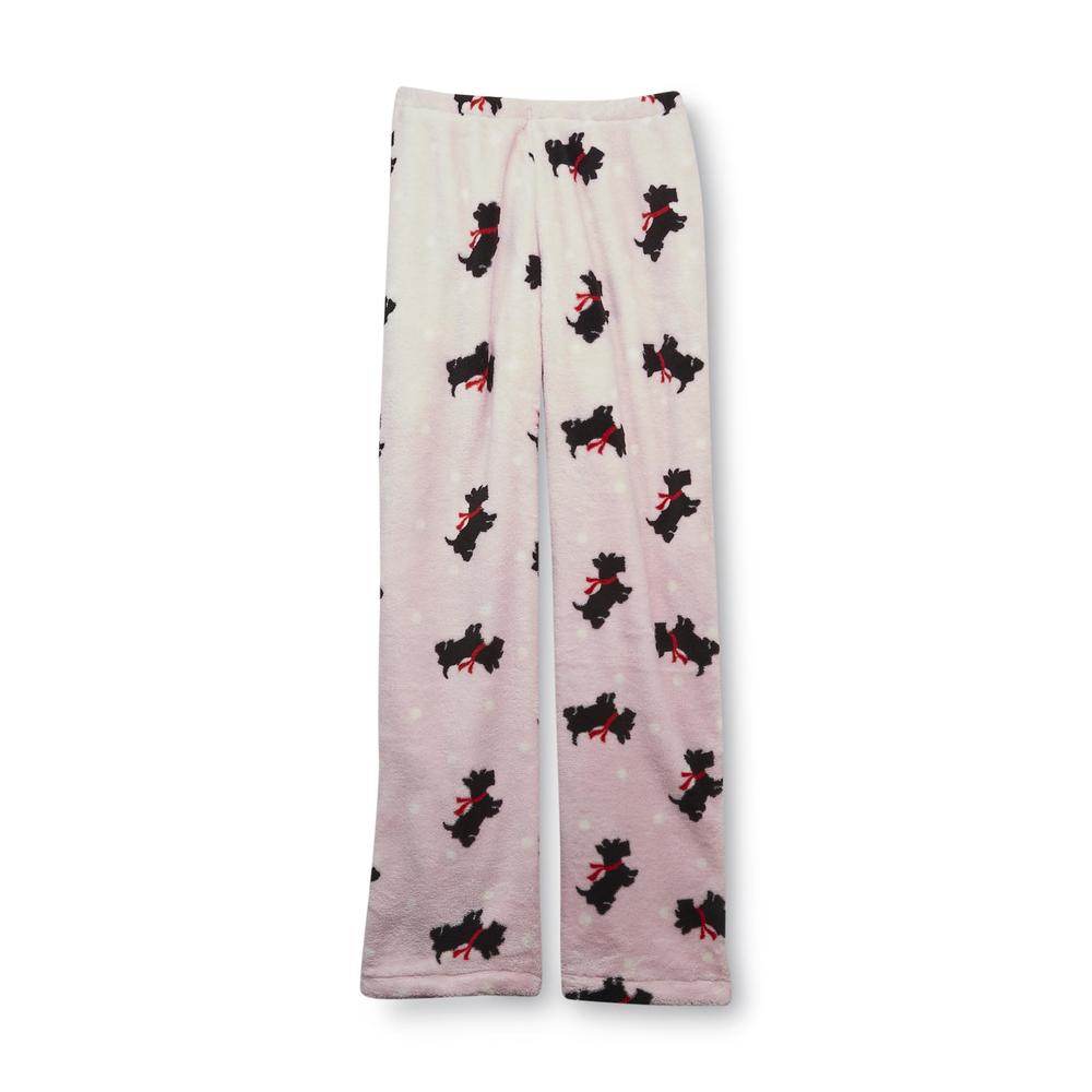 Laura Scott Women's Fleece Pajamas & Slippers - Scottie Dogs