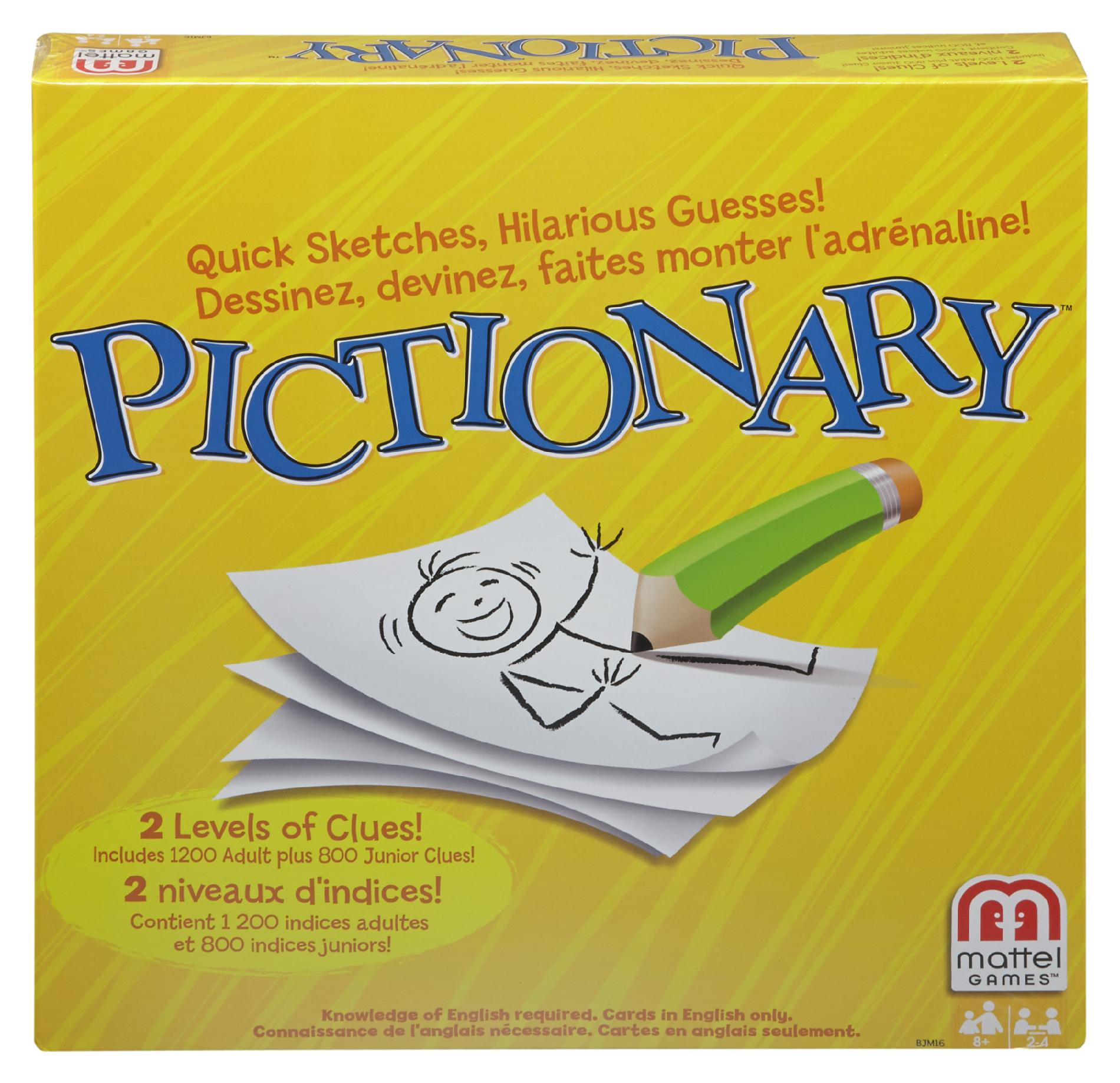 Mattel Pictionary Board Game - Toys & Games - Family & Board Games ...