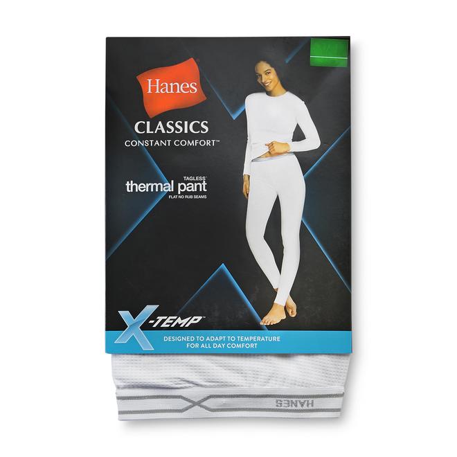 Hanes Womens X Temp Thermal Underwear Pants