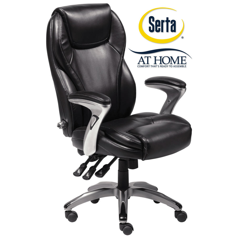 Serta Leather Ergo-Executive Office Chair