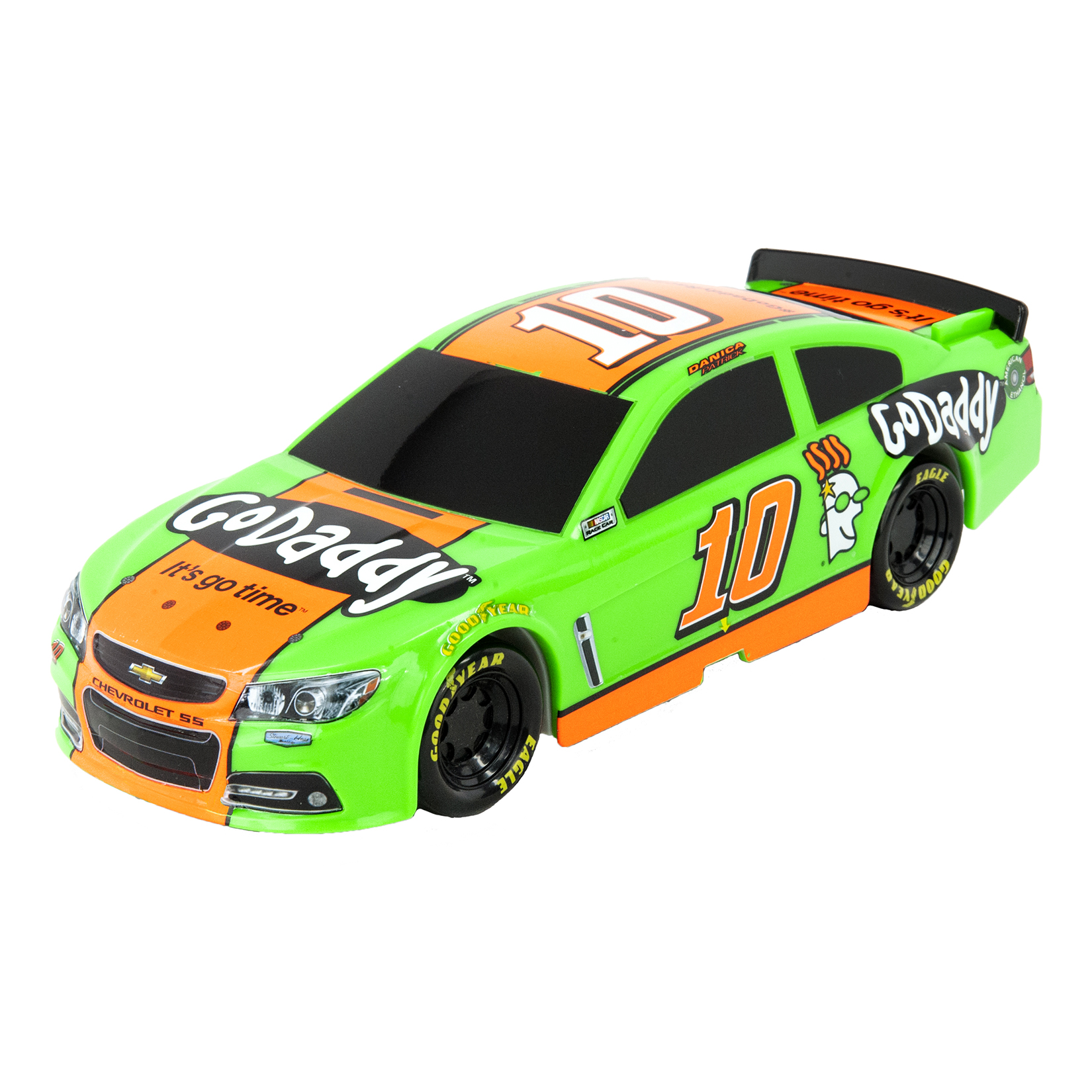 Danica Patrick #10 GoDaddy 2014 Chevy SS 1:18 Scale ARC Plastic Toy Car