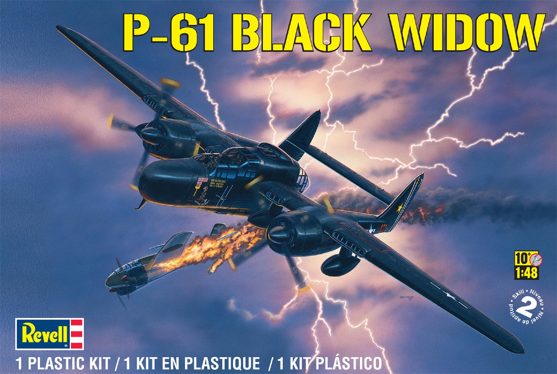 UPC 076513075460 - Plastic Model Kit-P-61 Black Widow 1:48 | upcitemdb.com