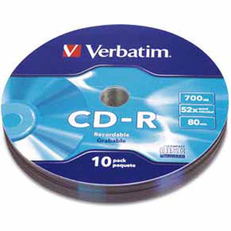 UPC 023942962502 - Verbatim CD-R 700MB 80 Minute 52X Recordable Blank ...