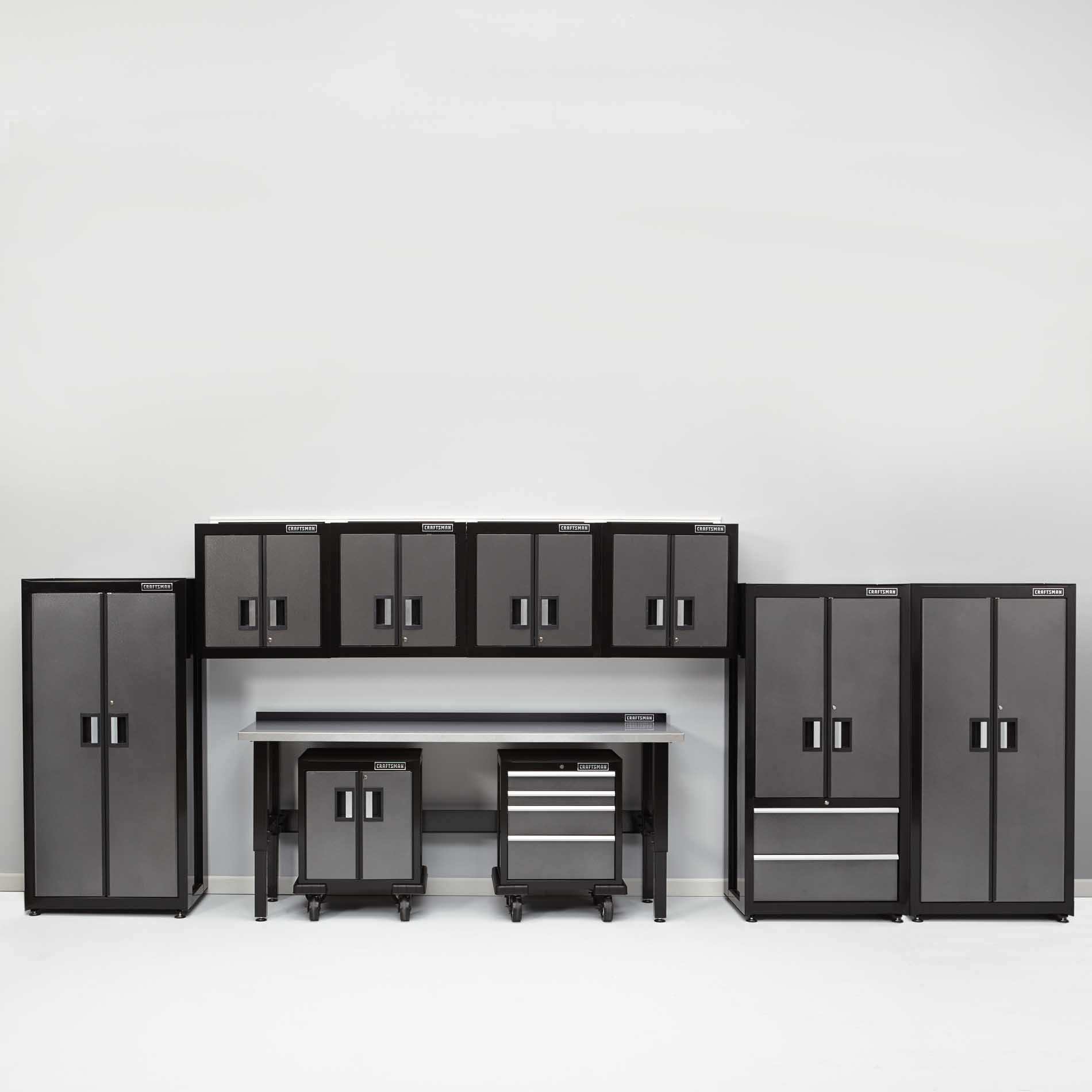 Craftsman Craftsman Premium Heavy-Duty Garage Organization 10-Piece ...