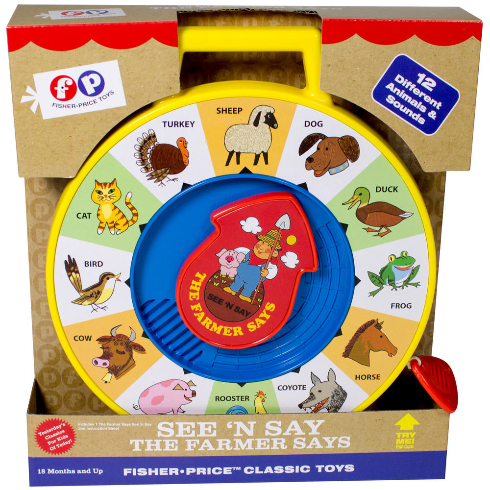 Fisher-Price Classic See 'n Say - The Farmer Says - Toys & Games ...