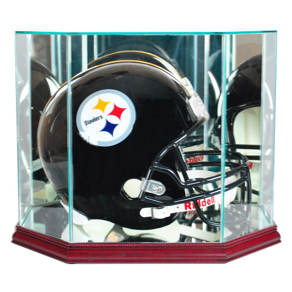 Perfect Cases Octagon Full Size Football Helmet Display Case with ...