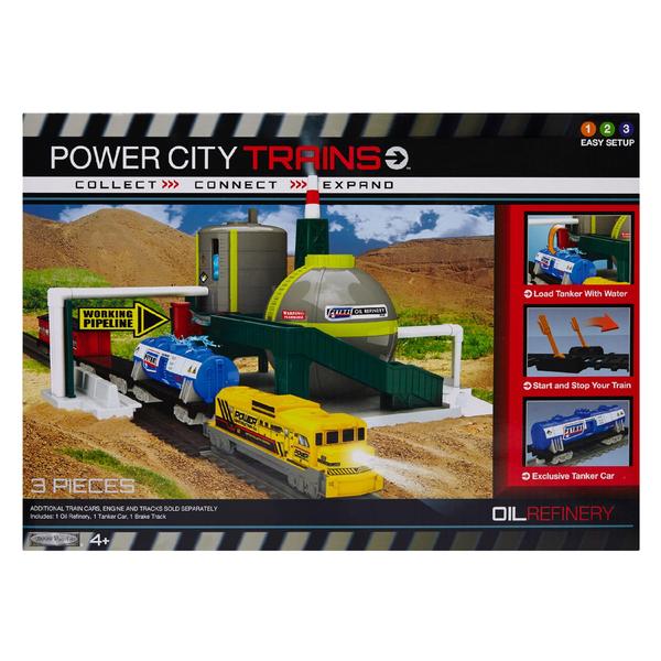 Power Trains Power City Trains Action Accessory Oil Refinery - Toys ...