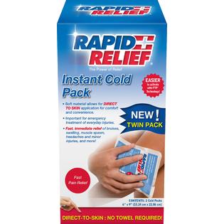 Rapid Relief Instant Cold Twin Pack 2 Ct (15.24 cm x 22.86 cm)