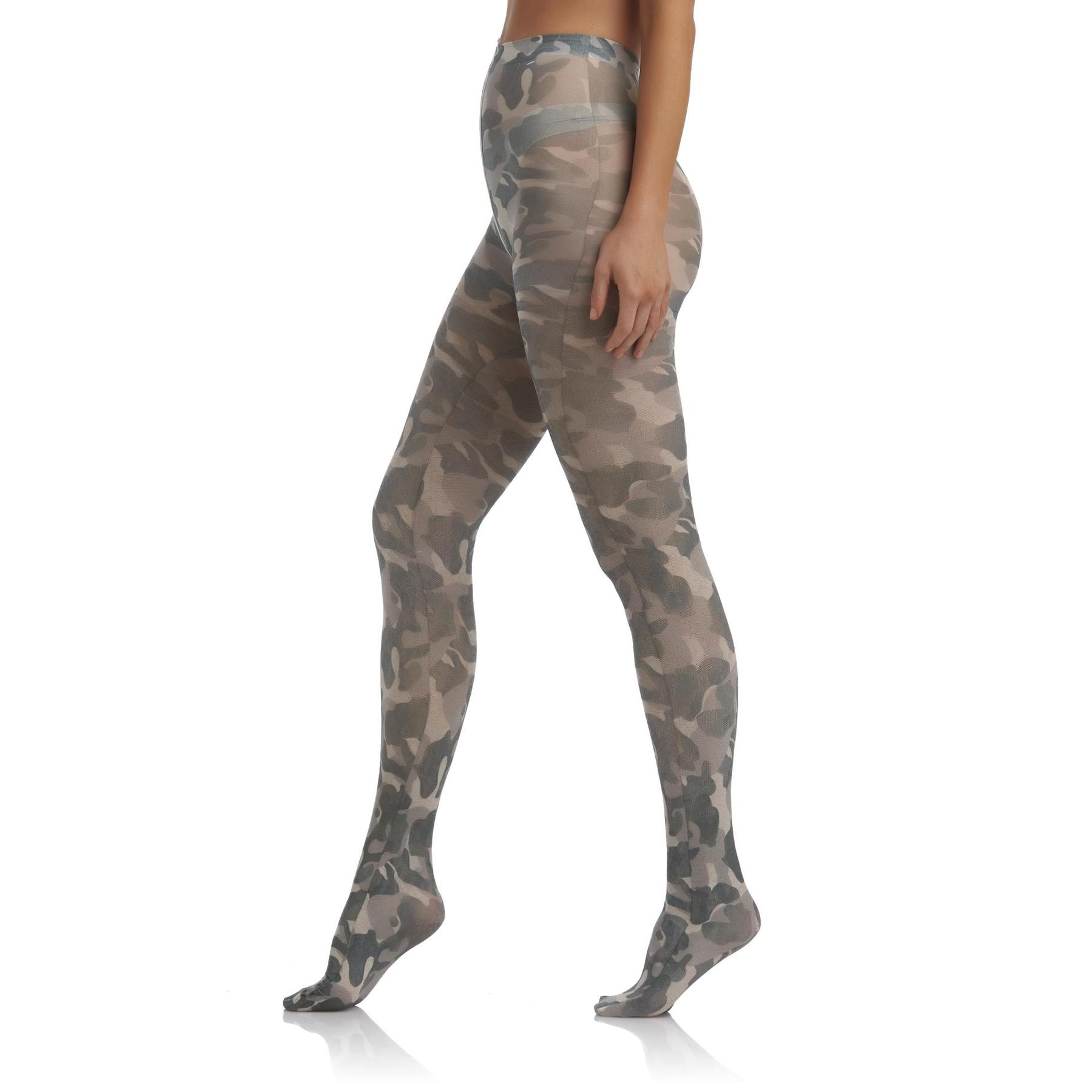 Joe Boxer Women's Fashion Tights - Camouflage