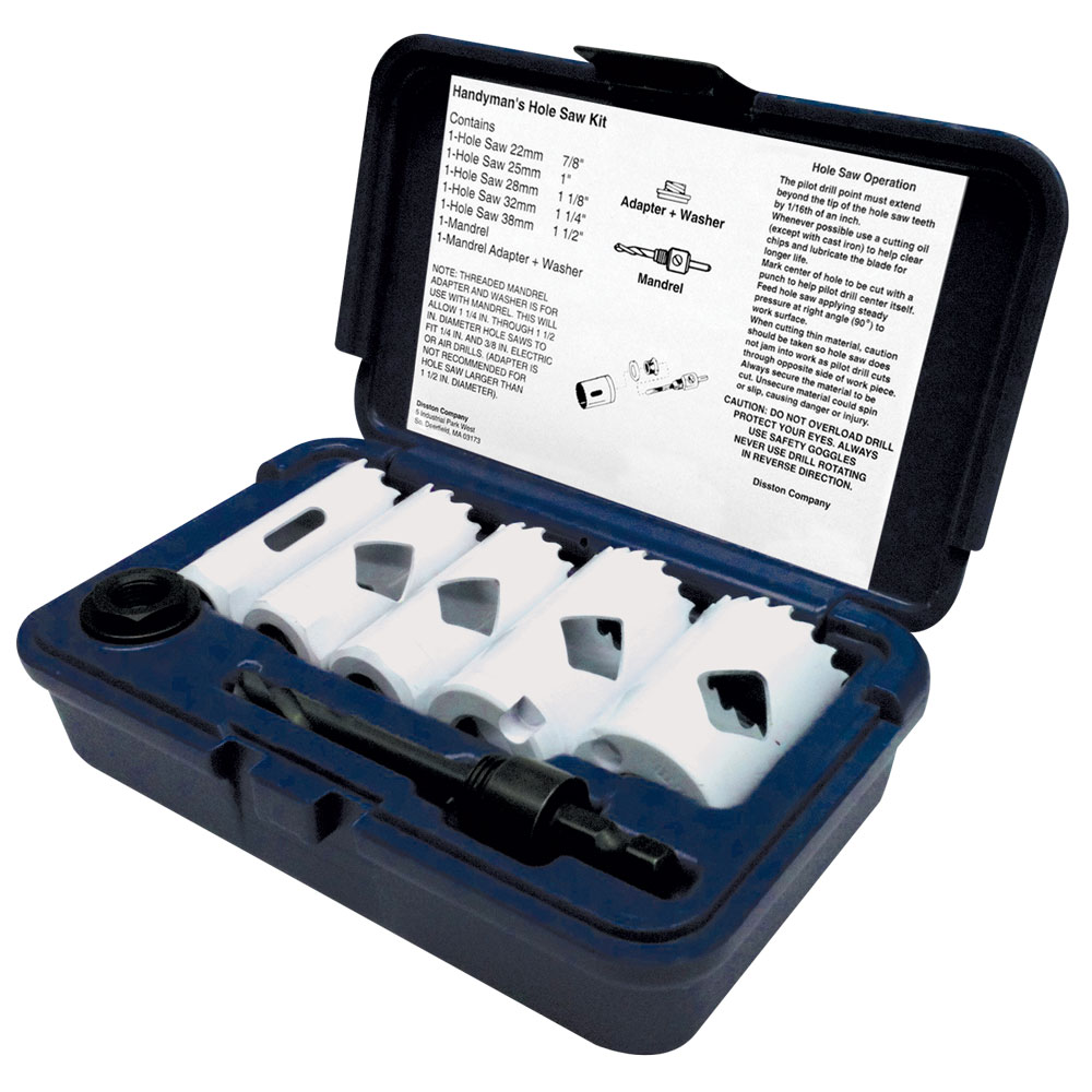 Blu-Mol Xtreme Bi-Metal 7pc Handyman's Hole Saw Kit