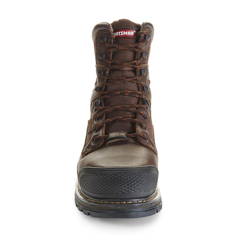 Craftsman Men's Kryptor Brown Steel Toe Mid-Calf Work Boot