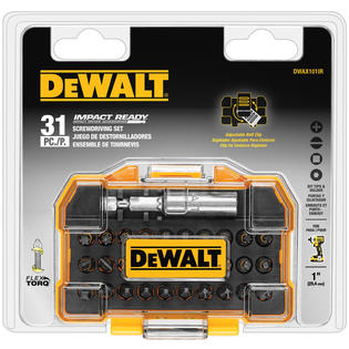 DeWalt 31 Piece Impact Ready w/Flex Torq