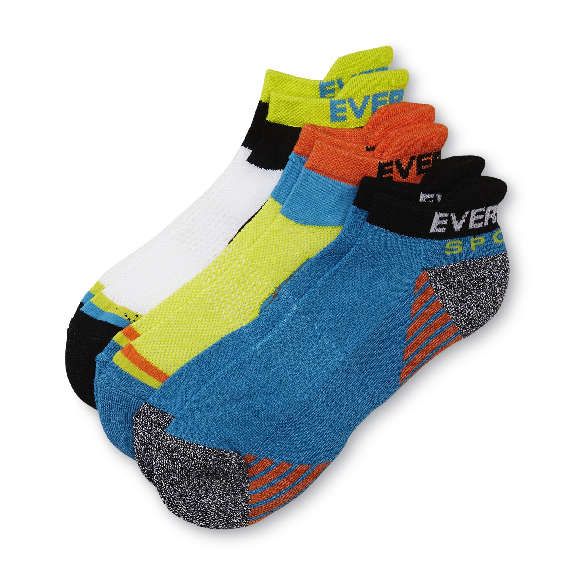 Everlast® Sport Men's 3-Pairs Performance Ankle Socks