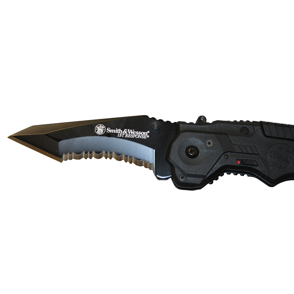 Smith & Wesson First Responder Black Magic Assisted Knife