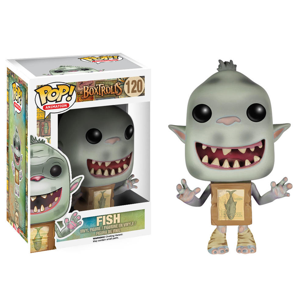Funko The Boxtrolls POP! Movie Vinyl Collectors Set: Eggs Fish Shoe