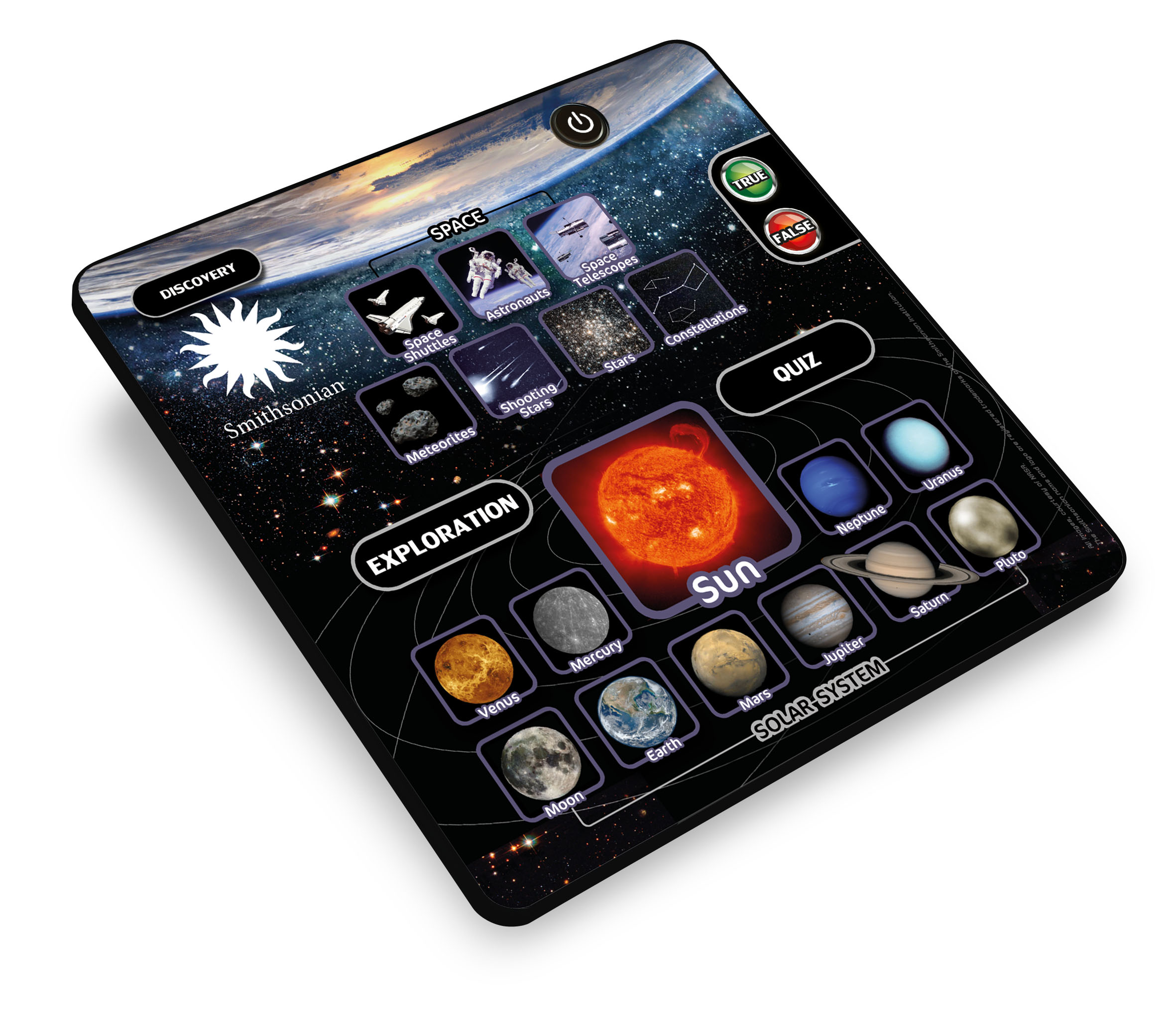 Kidz Delight Smithsonian Kids Space Tablet