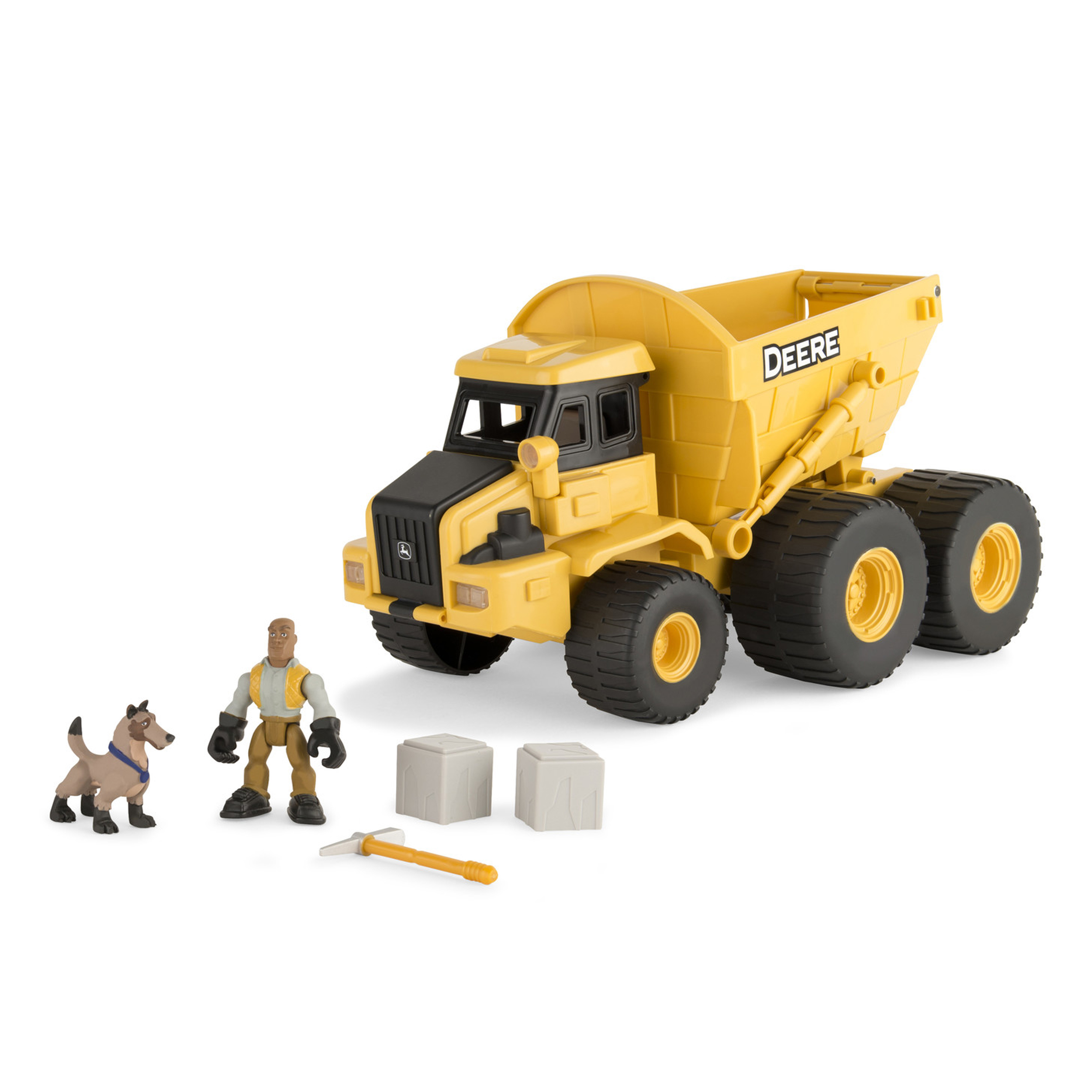 John Deere Kids Gear Force Dump Truck Playset - John Deere