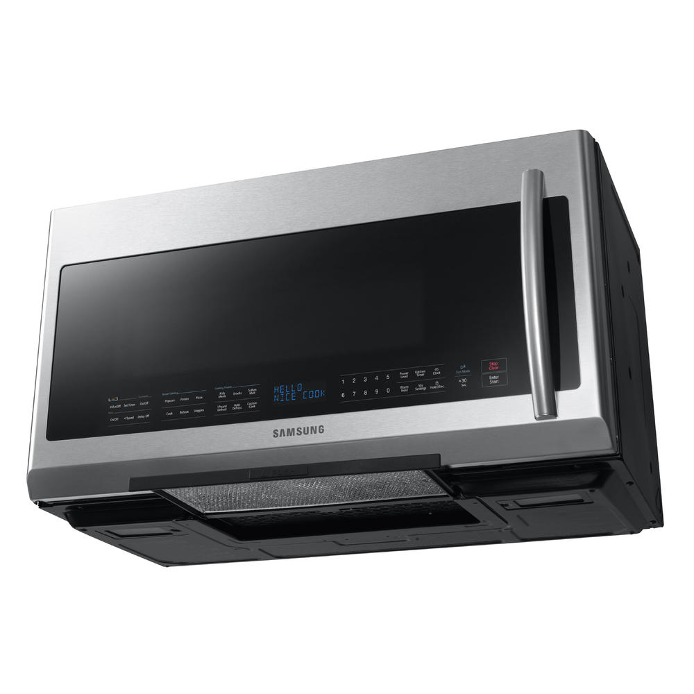Samsung ME21F707MJT 2.1 cu. ft. Over-the-Range Microwave Oven ...
