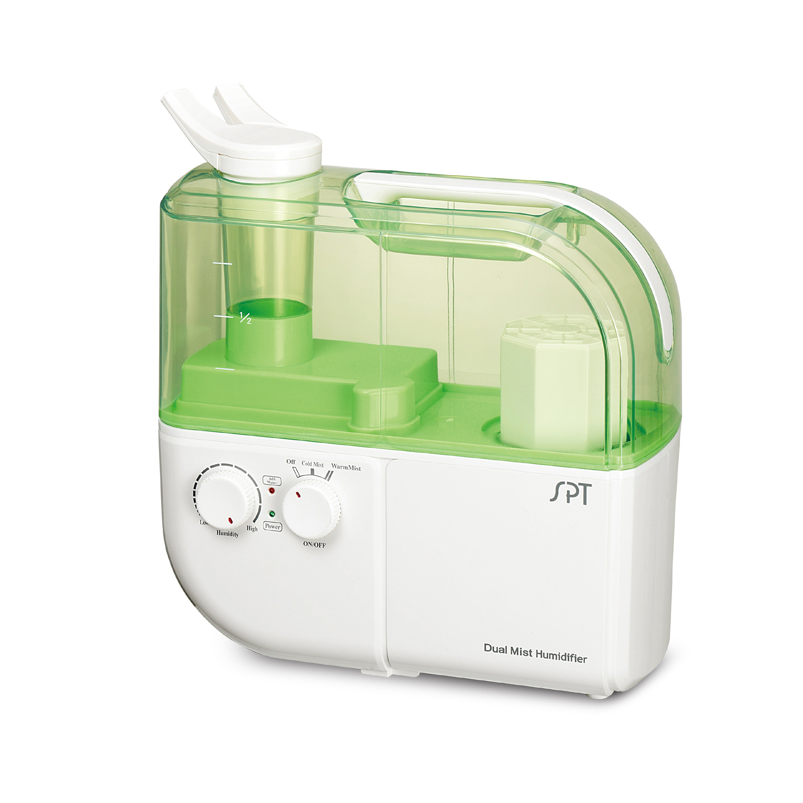 SPT SU-4010G Dual-Mist Warm/Cool Ultrasonic Humidifier with ION ...