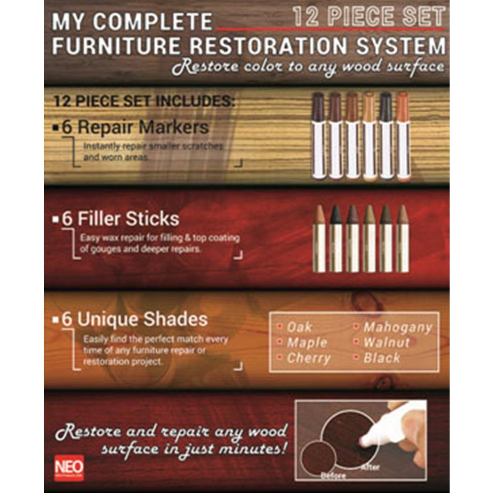 Imperial 12-Piece Set Furniture Restoration System