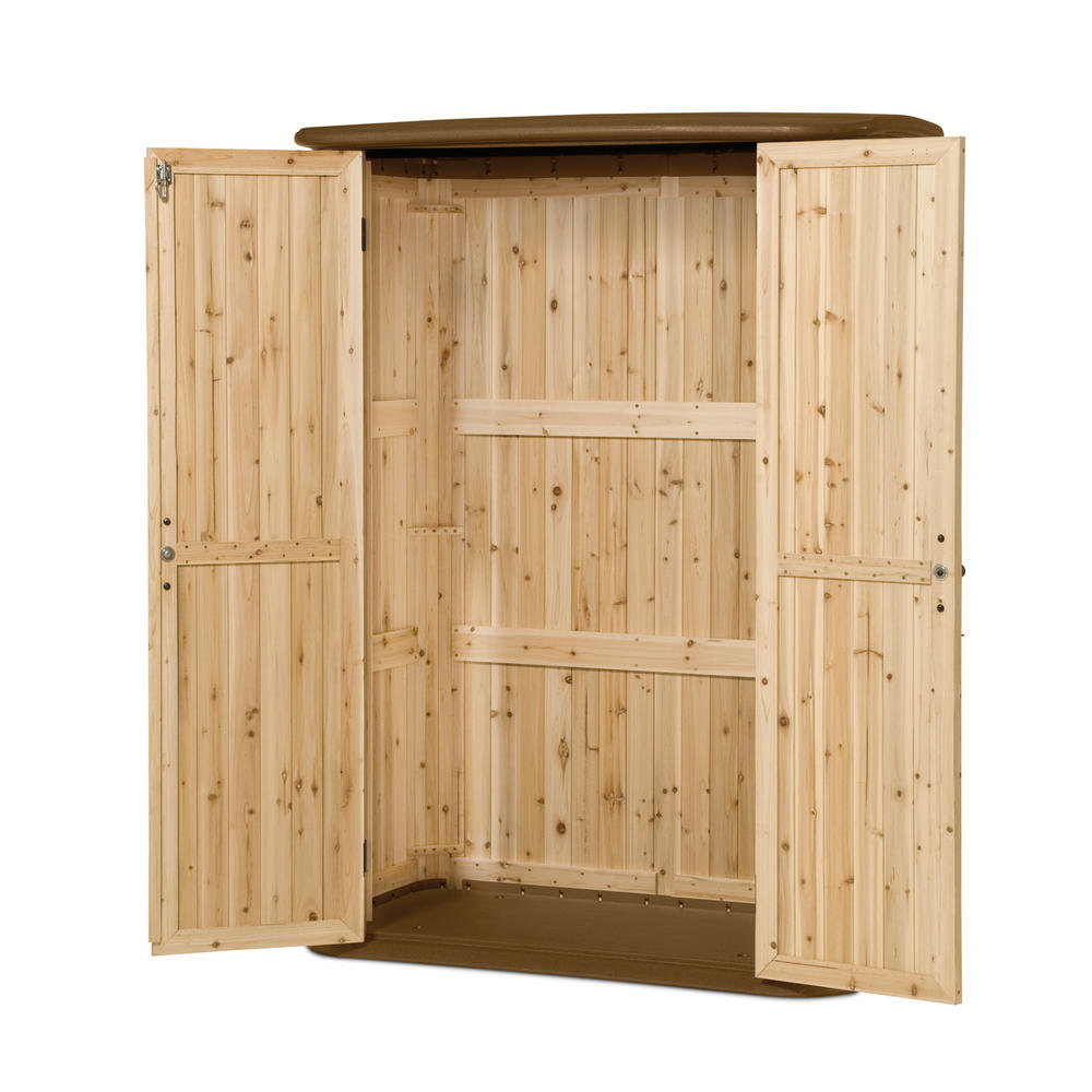 Hybrid Vertical Shed