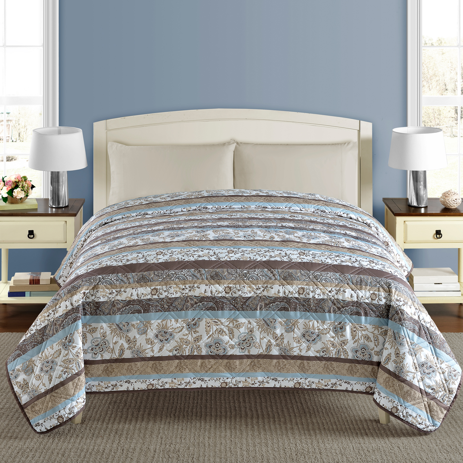 UPC 734737400108 - Griffin Quilt - Brown | upcitemdb.com