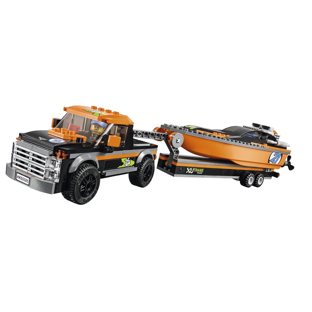 LEGO City 4x4 with Powerboat #60085