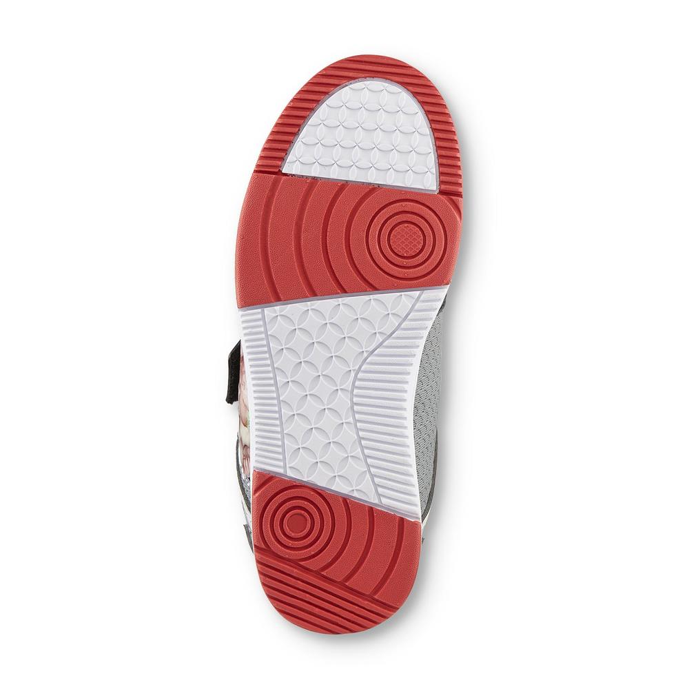 Boy's WWE Black/Gray/Red Athletic Shoe