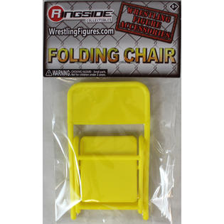 WWE Folding Chair (Yellow) - Ringside Exclusive Toy Wrestling Action ...