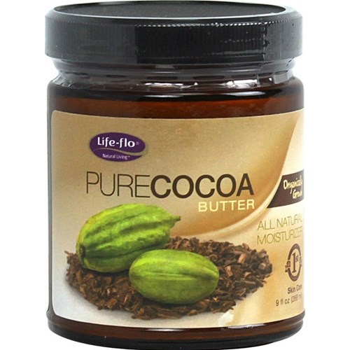 LIFE-FLO Pure Cocoa Butter 9 ounces