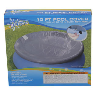 Summer Escapes 10' Diam. Round Pool Cover