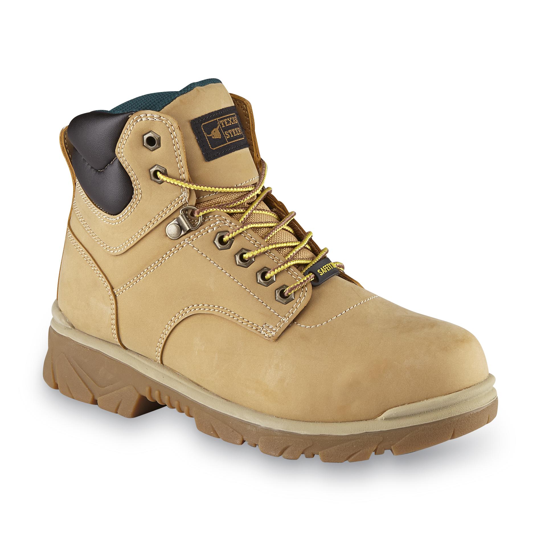 Texas Steer Men's Maximus Wheat Steel Toe Work Boot