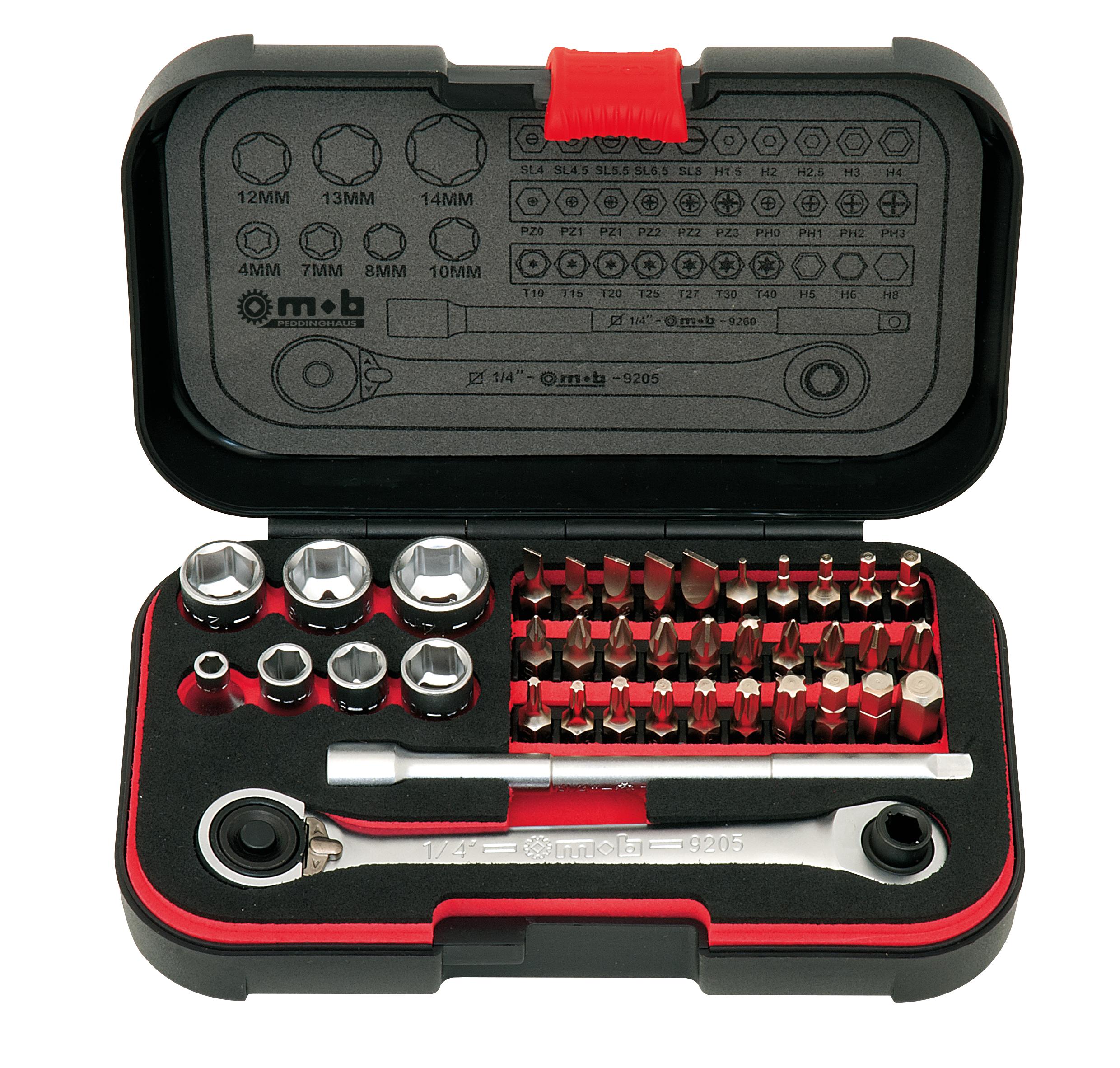MOB Peddinghaus 39-Piece Mechanics Tool Set