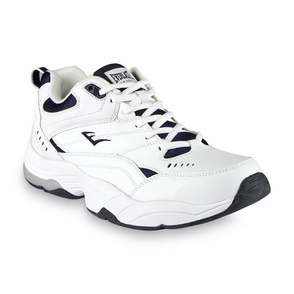 Everlast® Sport Men's Louis White/Blue Lace-Up Athletic Shoe - Wide Width