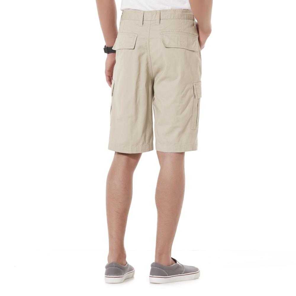 Basic Editions Men's Twill Cargo Shorts