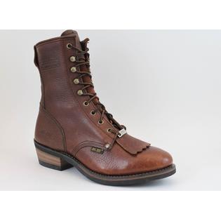 AdTec Men's 9" Western Steel Toe Packer Boots Tumble Brown - Clothing ...
