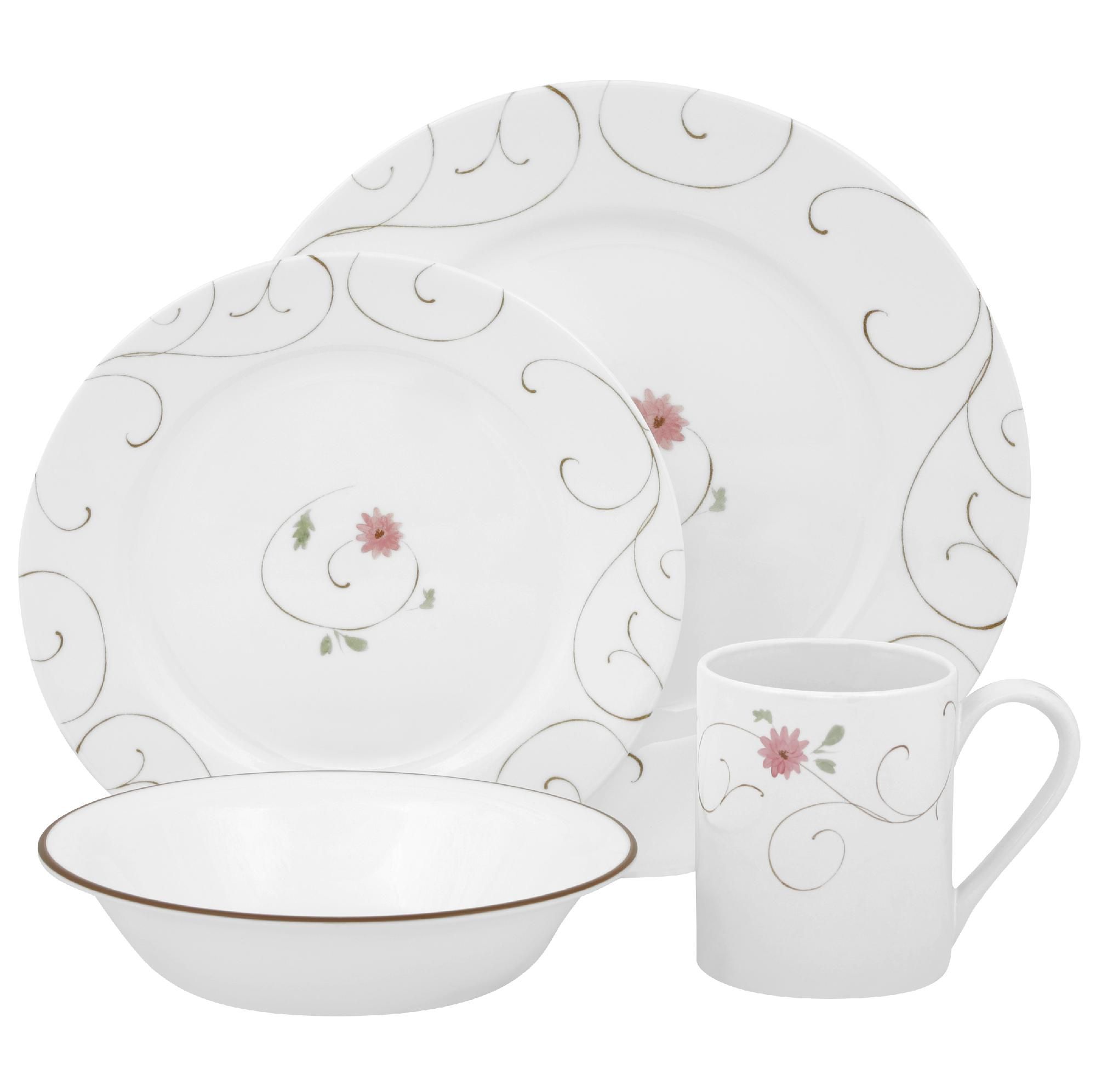 Impressions Enchanted 16-Piece Dinnerware Set