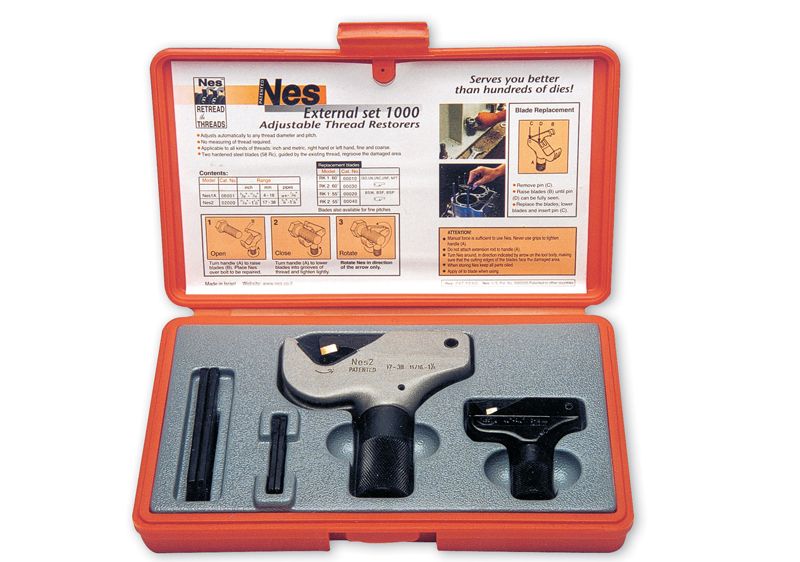 NES External Universal Thread Repair Set - 5/32" to 1 1/2" - 1000