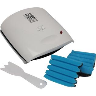 George Foreman GR10ABW The Champ Grill with Bun Warmer