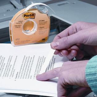 Post-it MMM652 Removable Cover-Up Tape, 1/3"x700" roll