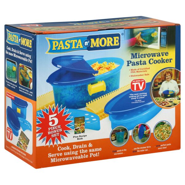 As Seen On TV Pasta n' More Microwave Pasta Cooker, 1 cooker