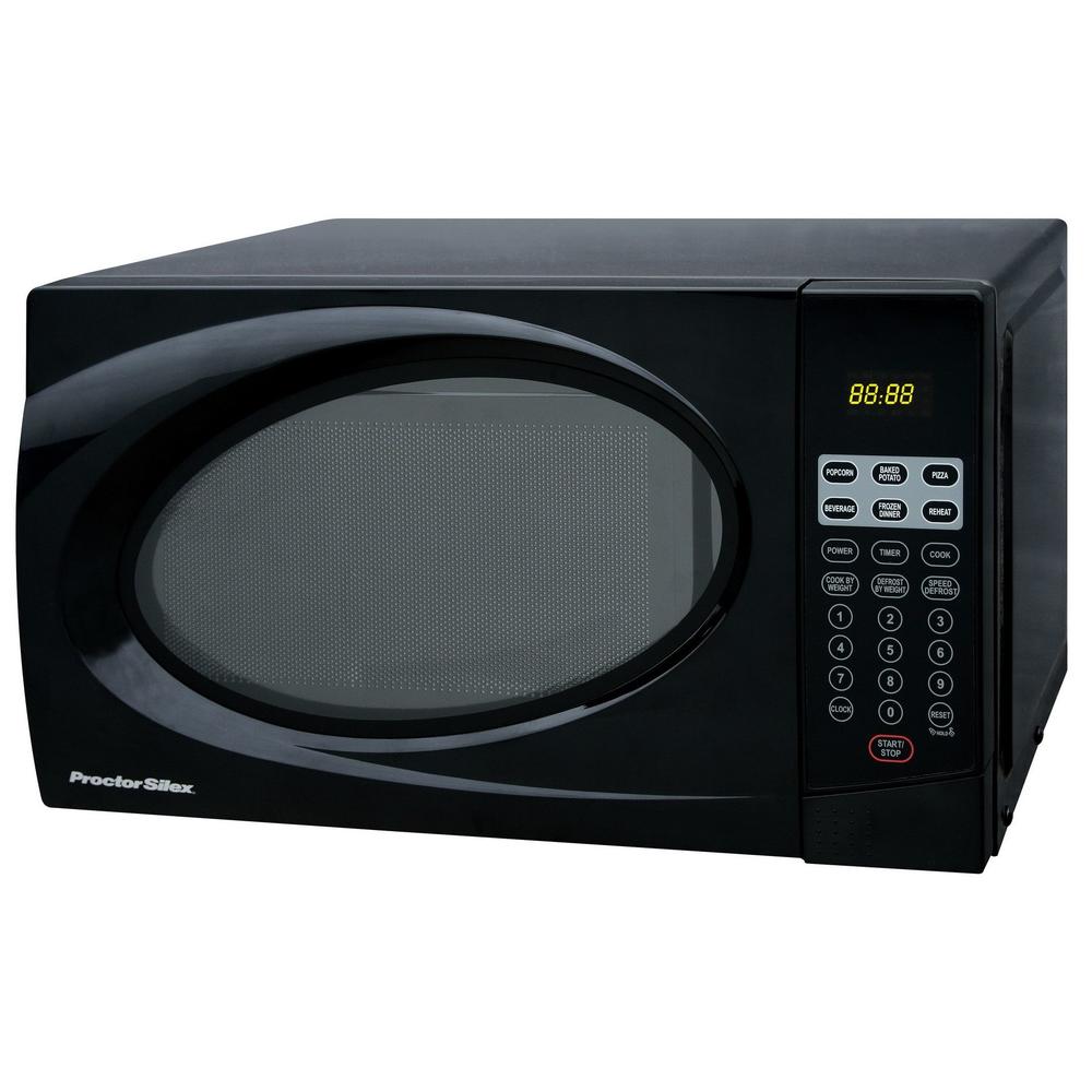 Proctor Silex PS-P70B20AP-A3 0.7 cu. ft. Countertop Microwave Oven with ...