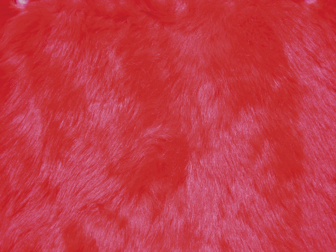 LA Rugs Flokati Red Flokati 39 x 58 inch Area Rug