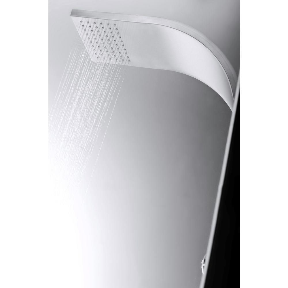Aston Stainless Steel 6-Jet Shower Panel