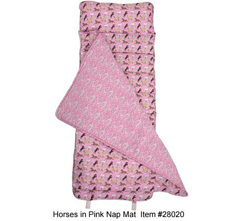 Wildkin Horses in Pink Nap Mat